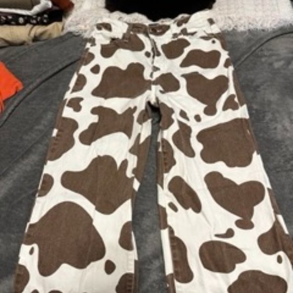 Fashion Nova | Pants & Jumpsuits | Cow Print Pants | Poshmark